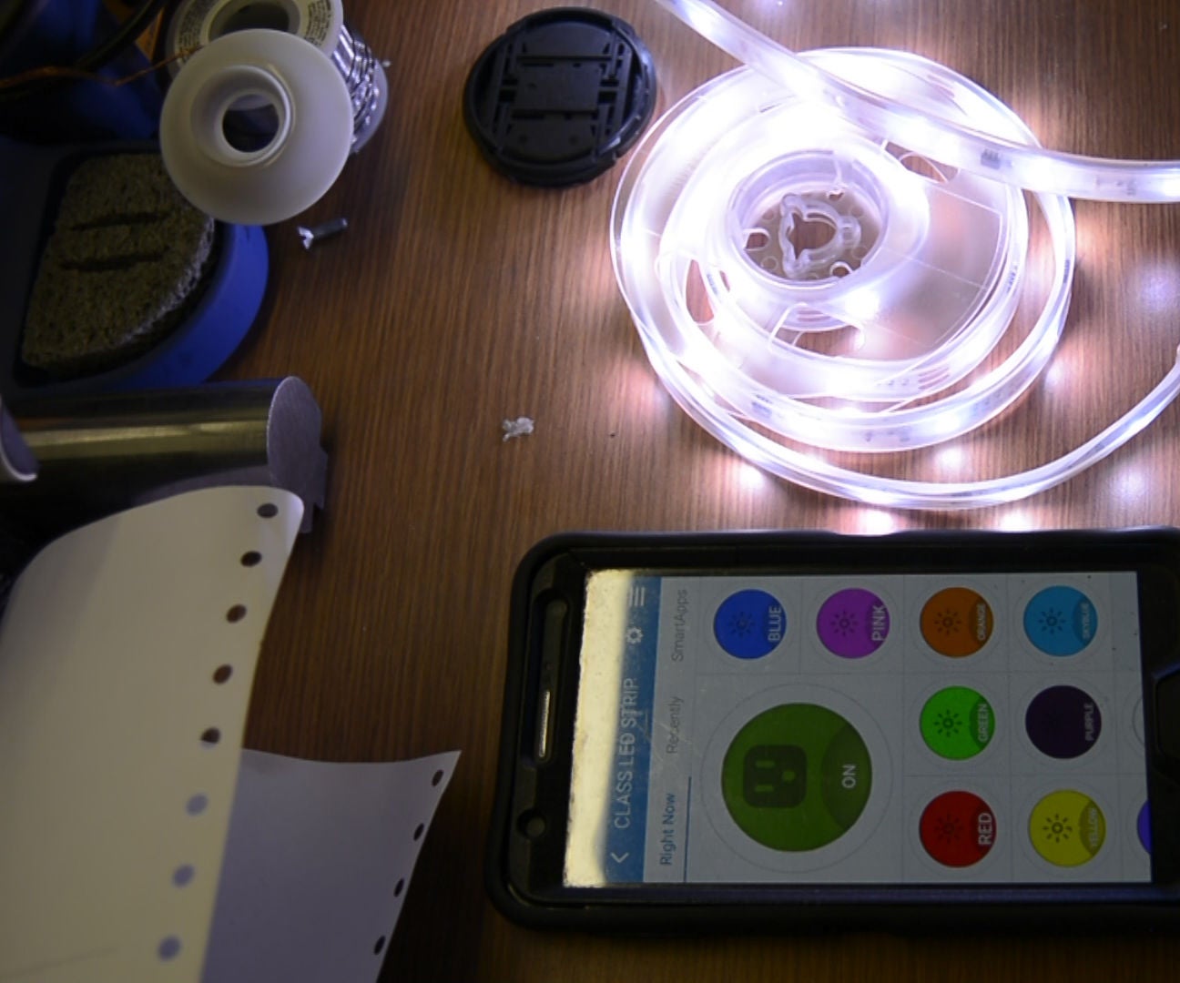 Arduino and SmartThings LED Strip Lighting : 5 Steps - Instructables
