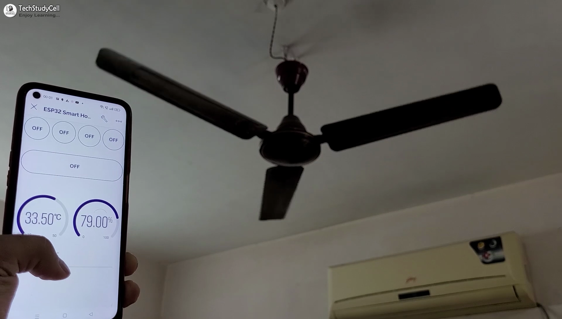 IoT Project Using ESP32 Blynk With Fan Speed Control and Sensor : 16 ...