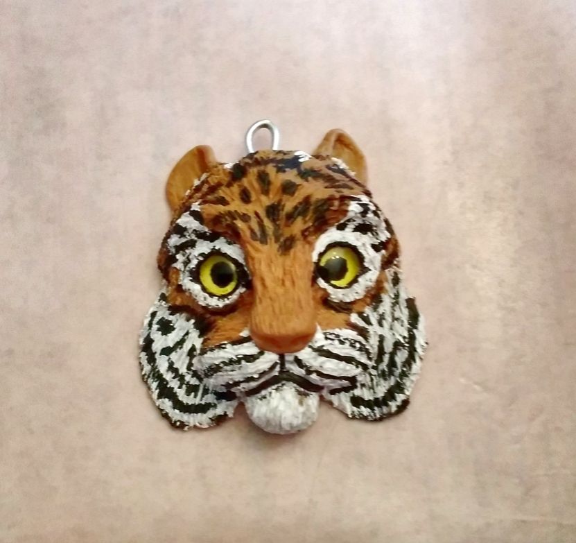 Polymer Clay Tiger