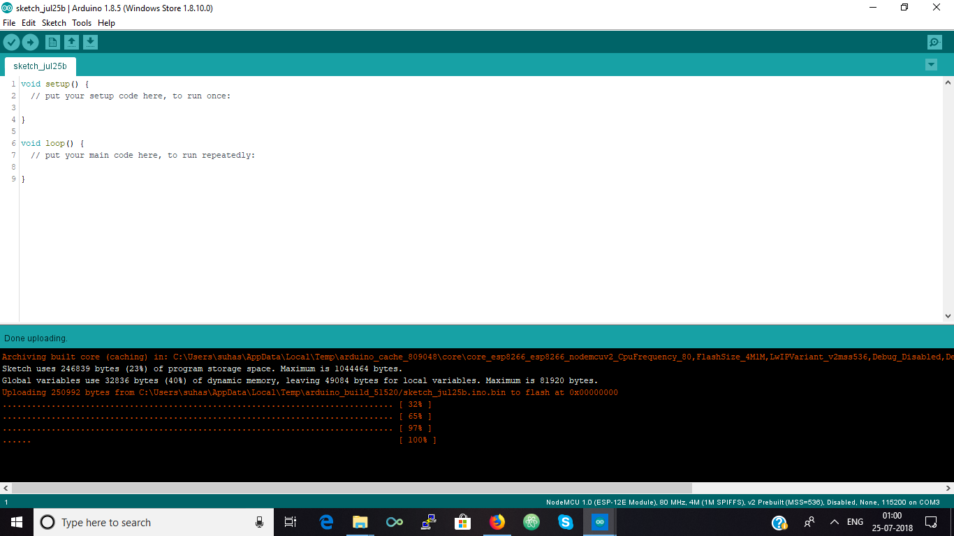 NODEMcu Usb Port Not Working? Upload the Code Using USB to TTL(FTDI ...