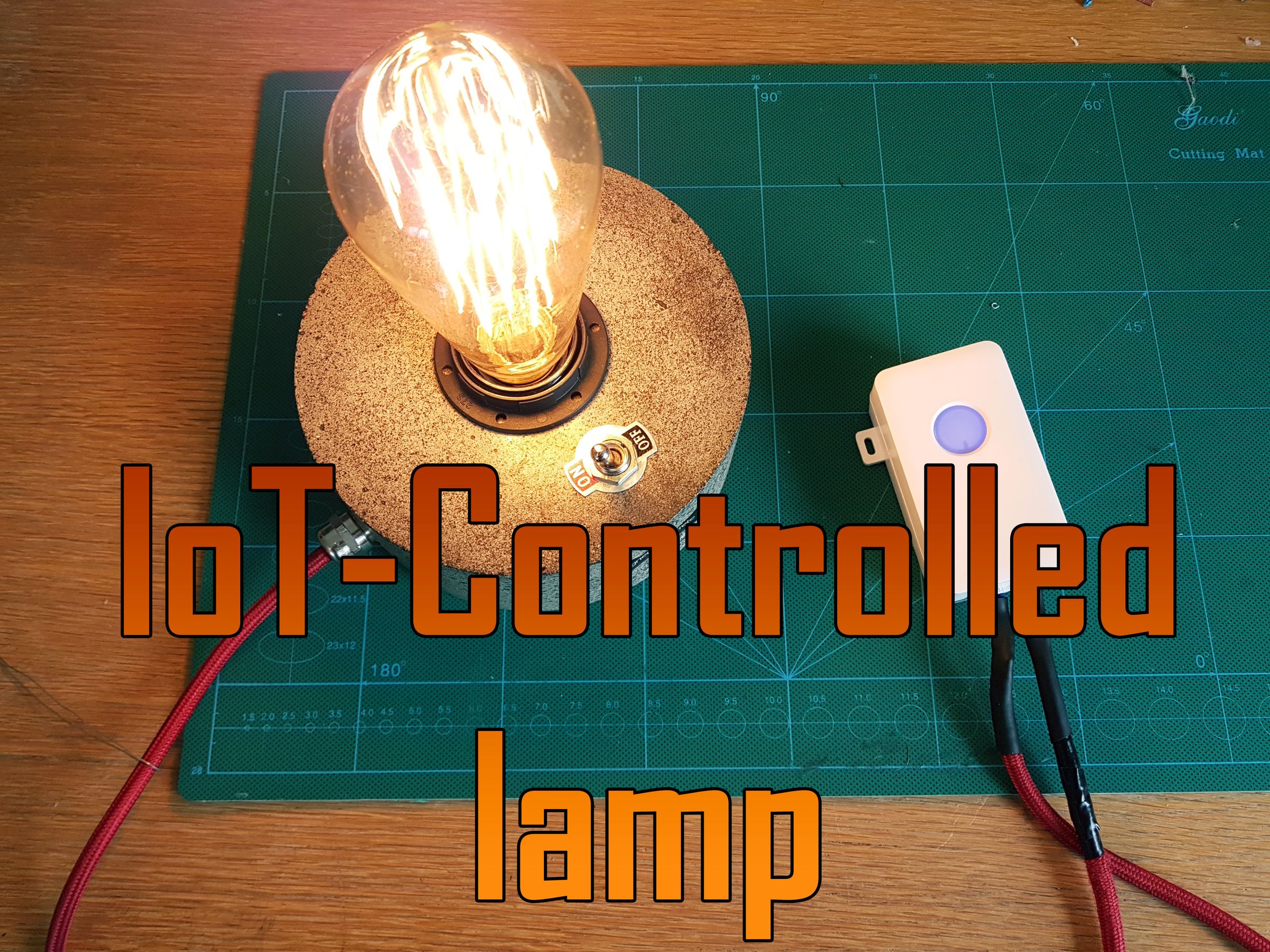 IoT Controlled Lamp : 4 Steps (with Pictures) - Instructables