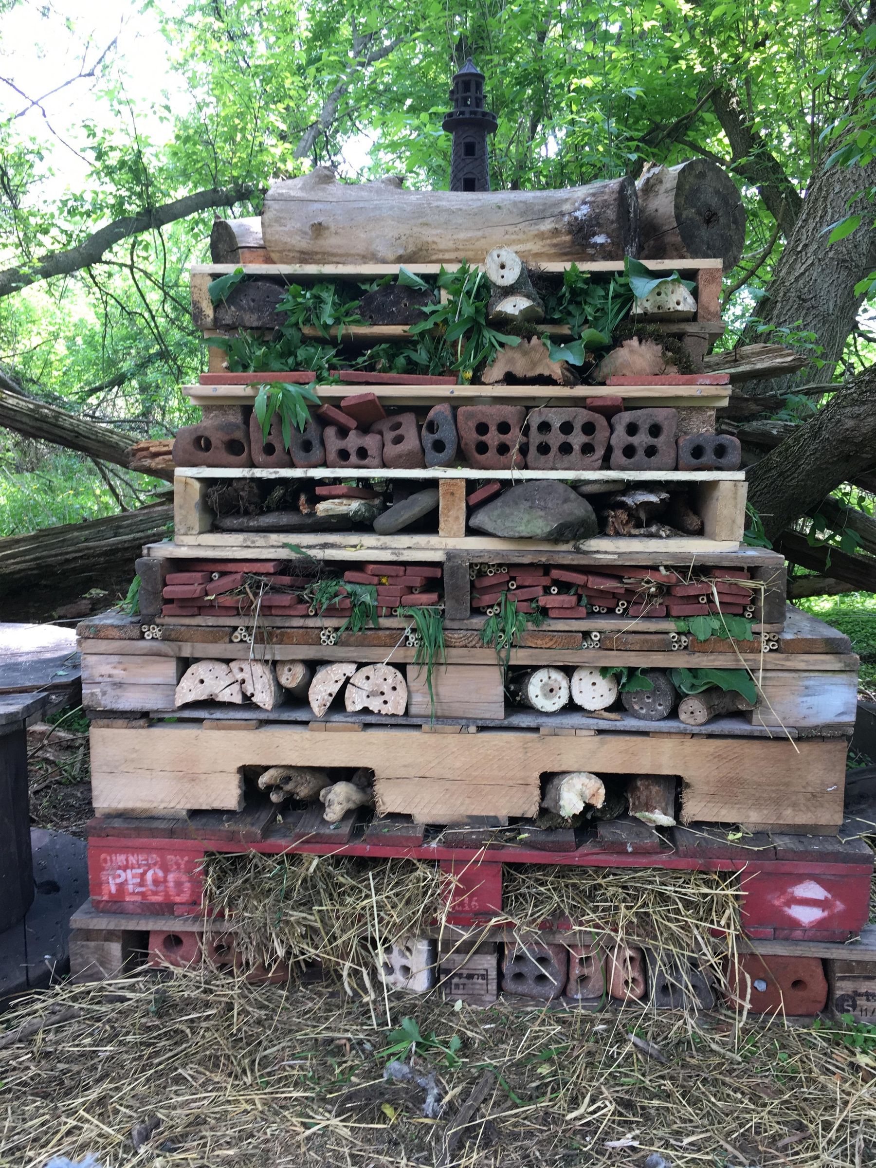 Bee Hotel / Pollinator Palace : 6 Steps (with Pictures) - Instructables