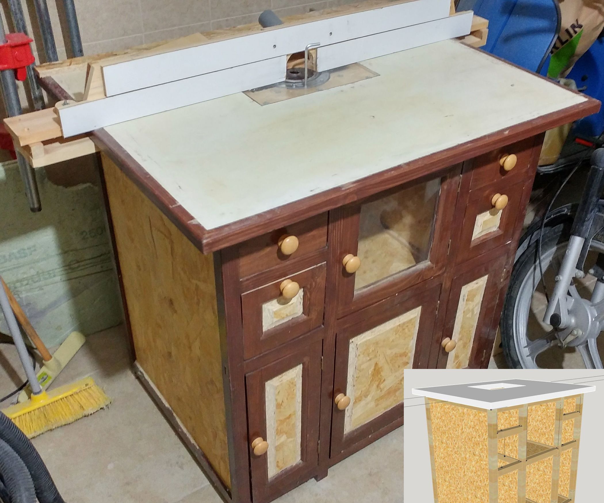 Stable Router Table With Low Cost Wood : 27 Steps (with Pictures ...
