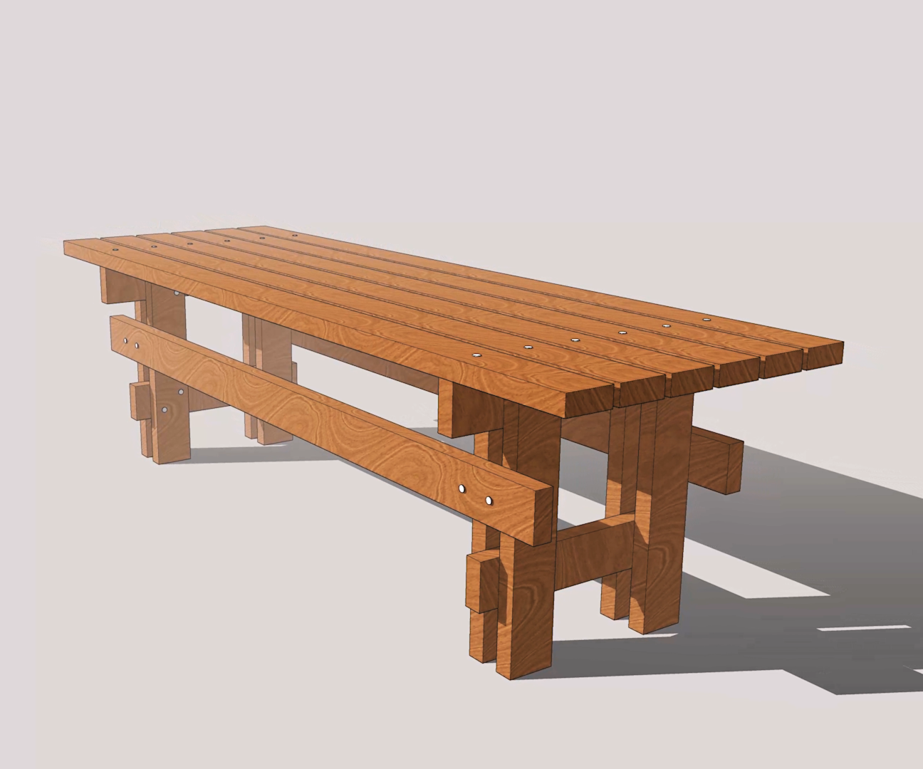 DIY Outdoor Sitting Bench : 11 Steps (with Pictures) - Instructables