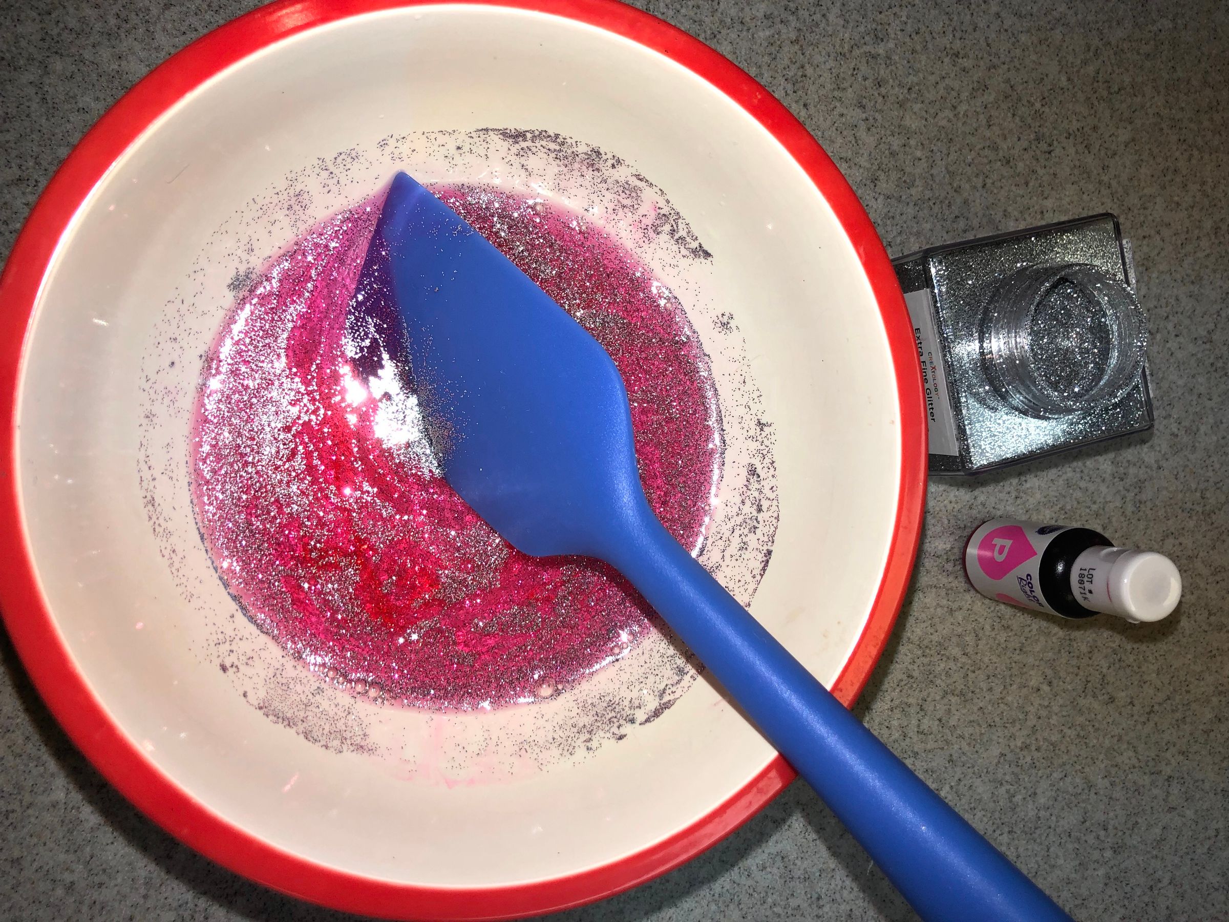 How To: PINK GLITTER SLIME : 5 Steps (with Pictures) - Instructables