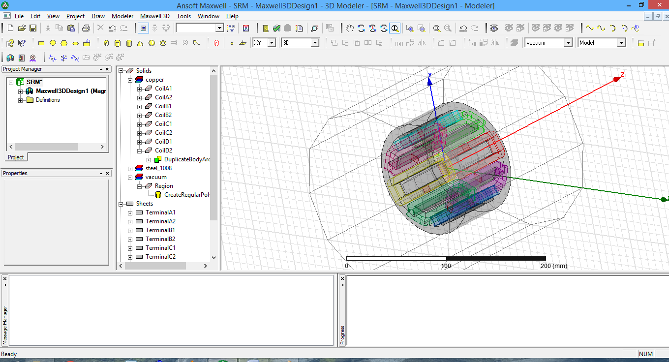 Switched Reluctance Motor Design Using Ansys Maxwell : 6 Steps - Instructables