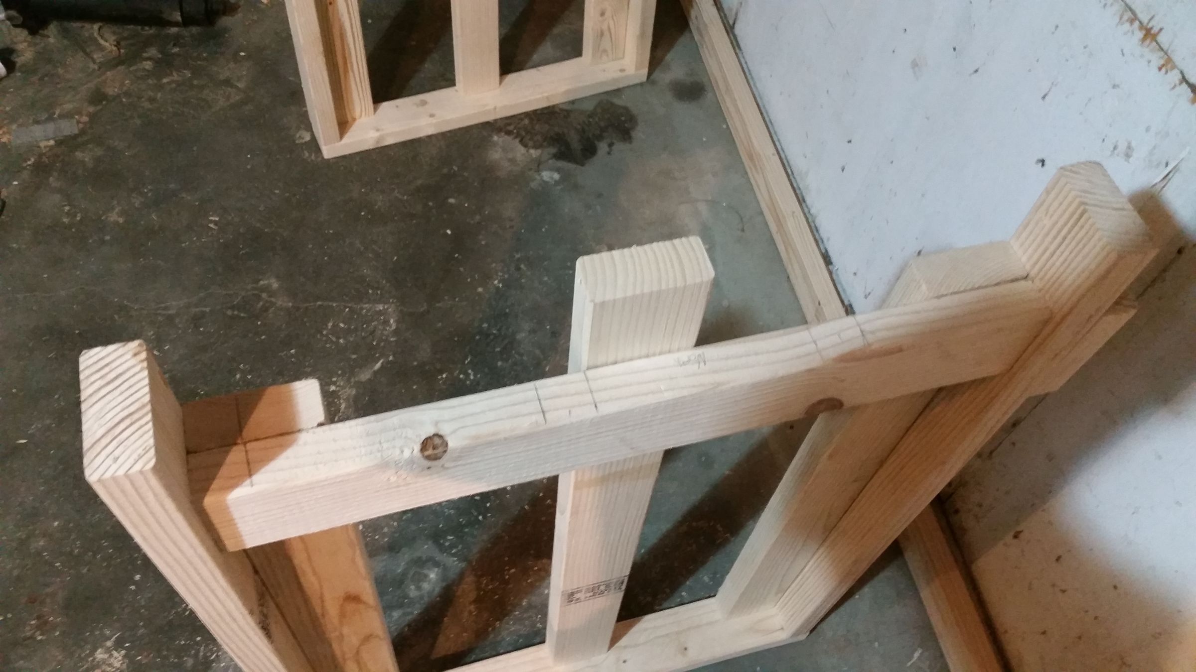 2x4 Work Bench With Nested Rolling Assembly Table : 10 Steps (with ...