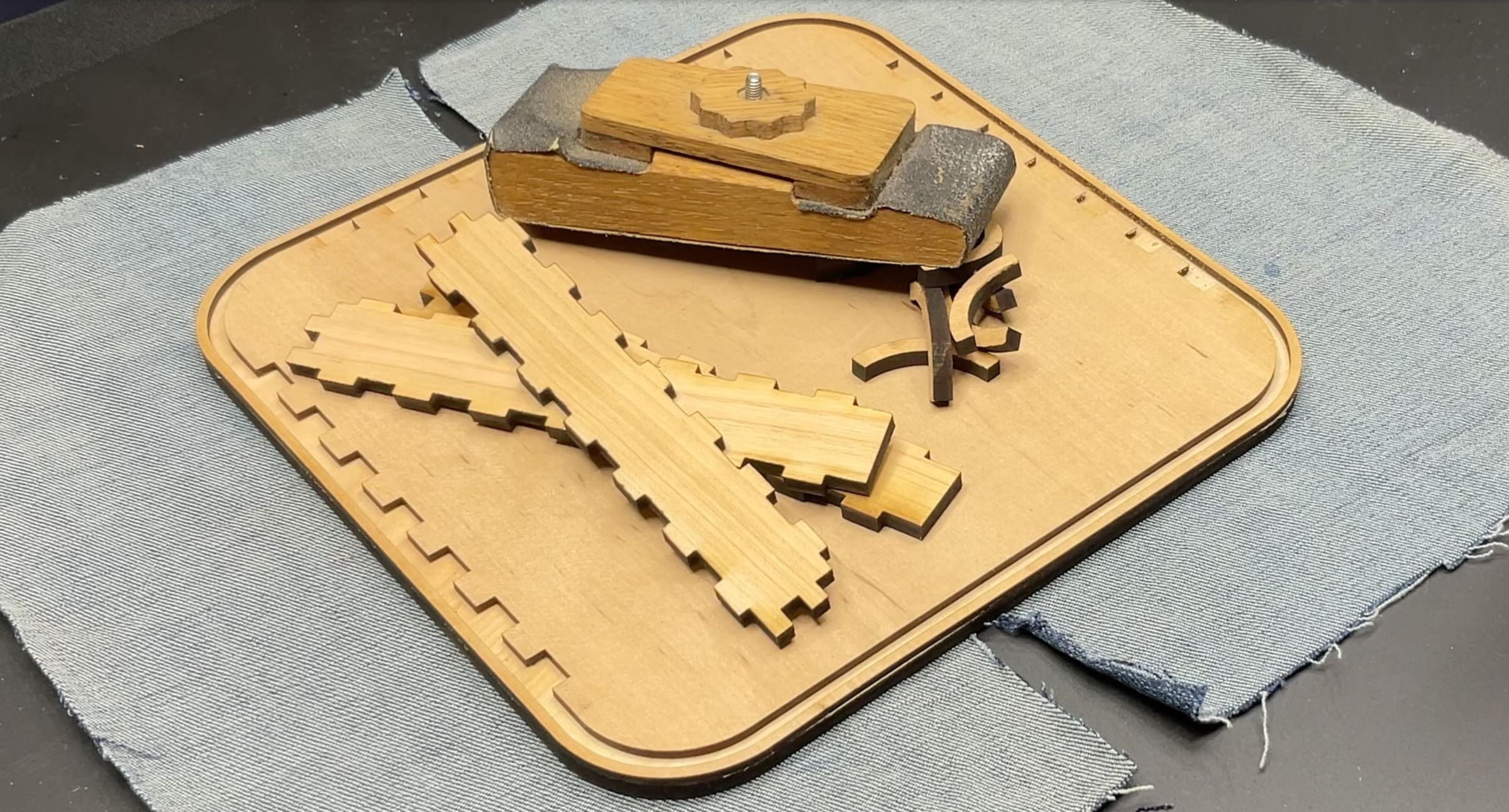 Wooden Mac Mini Tambour Riser Organizer : 27 Steps (with Pictures ...