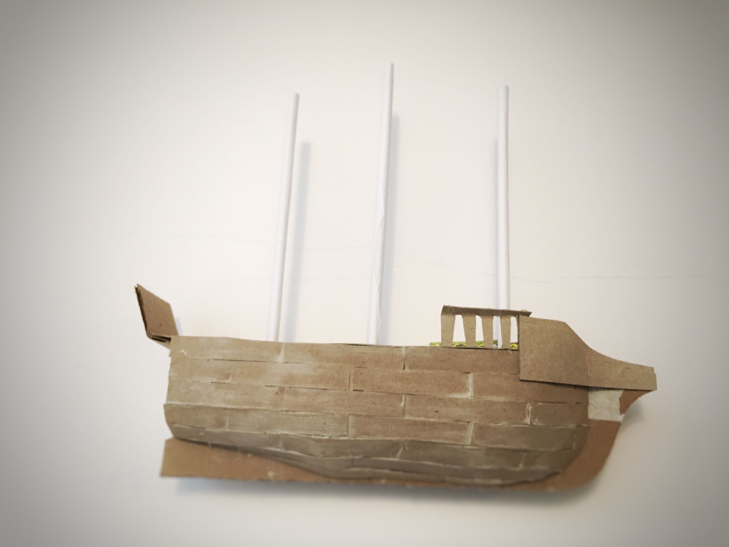 Model Ship From Paper and Cardboard : 15 Steps (with Pictures ...