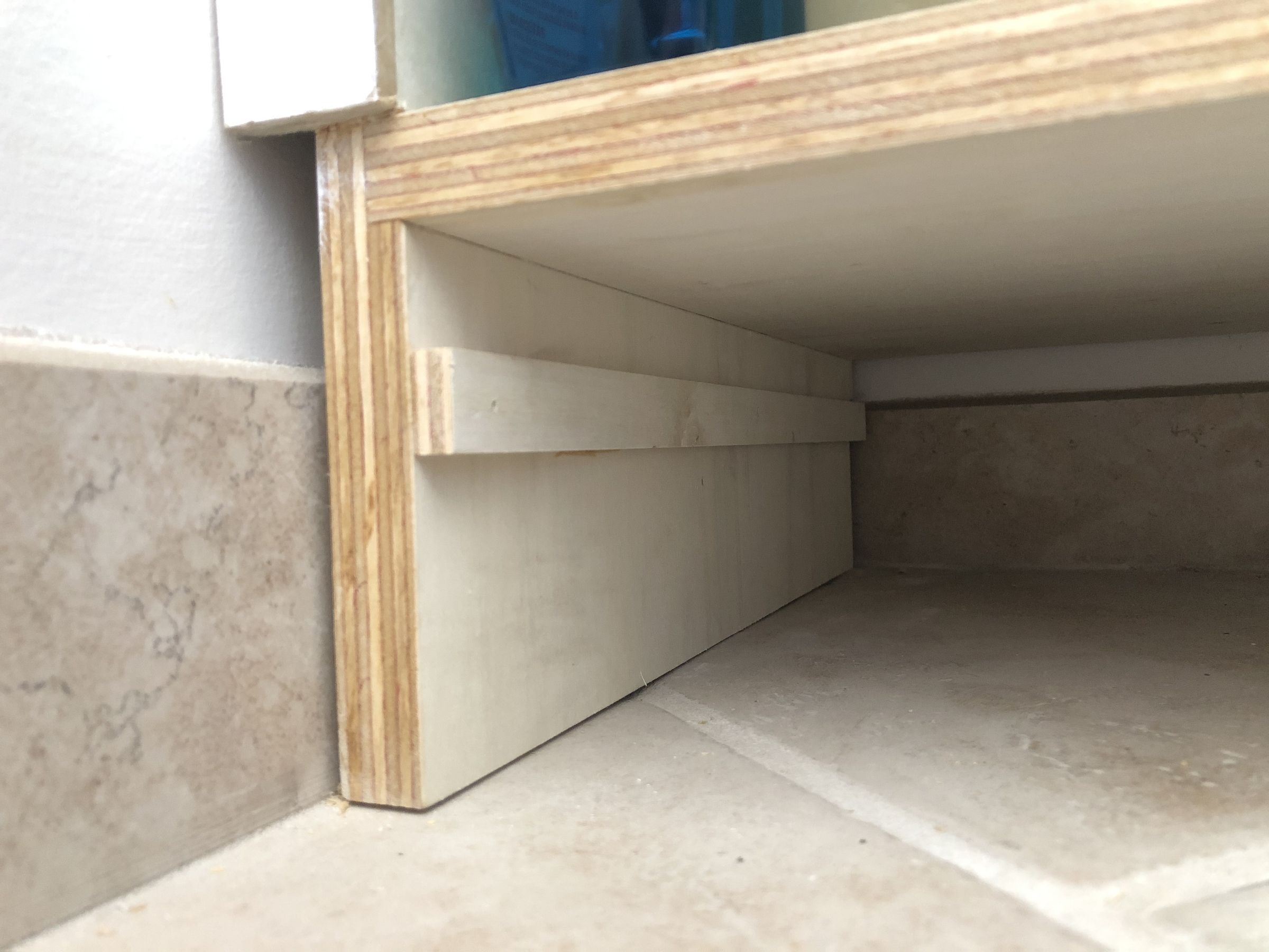 Shelving With Concealed Toe-Kick Compartment : 12 Steps (with Pictures ...