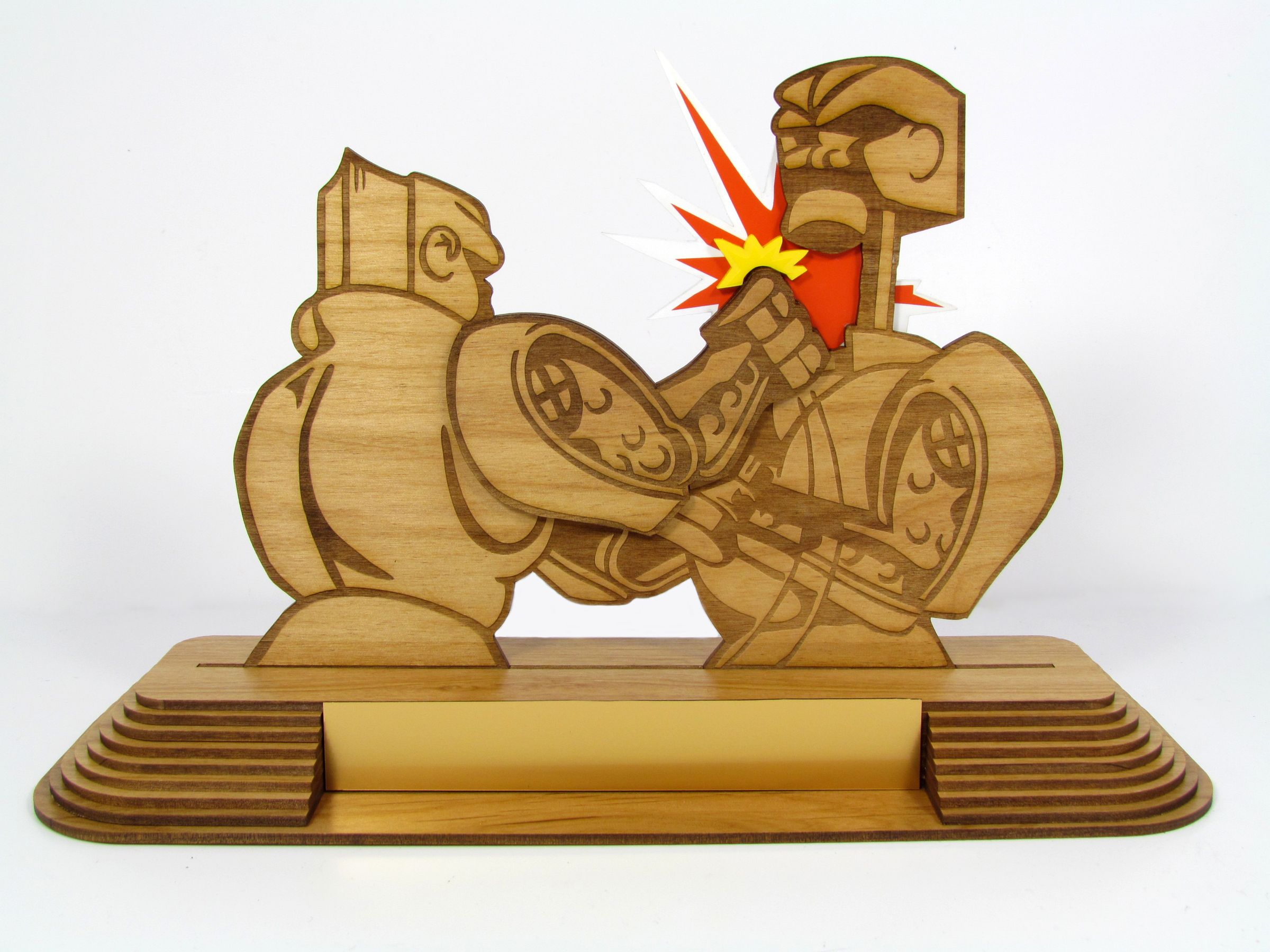 Creating a Multi-Layered Trophy With a Laser : 5 Steps - Instructables