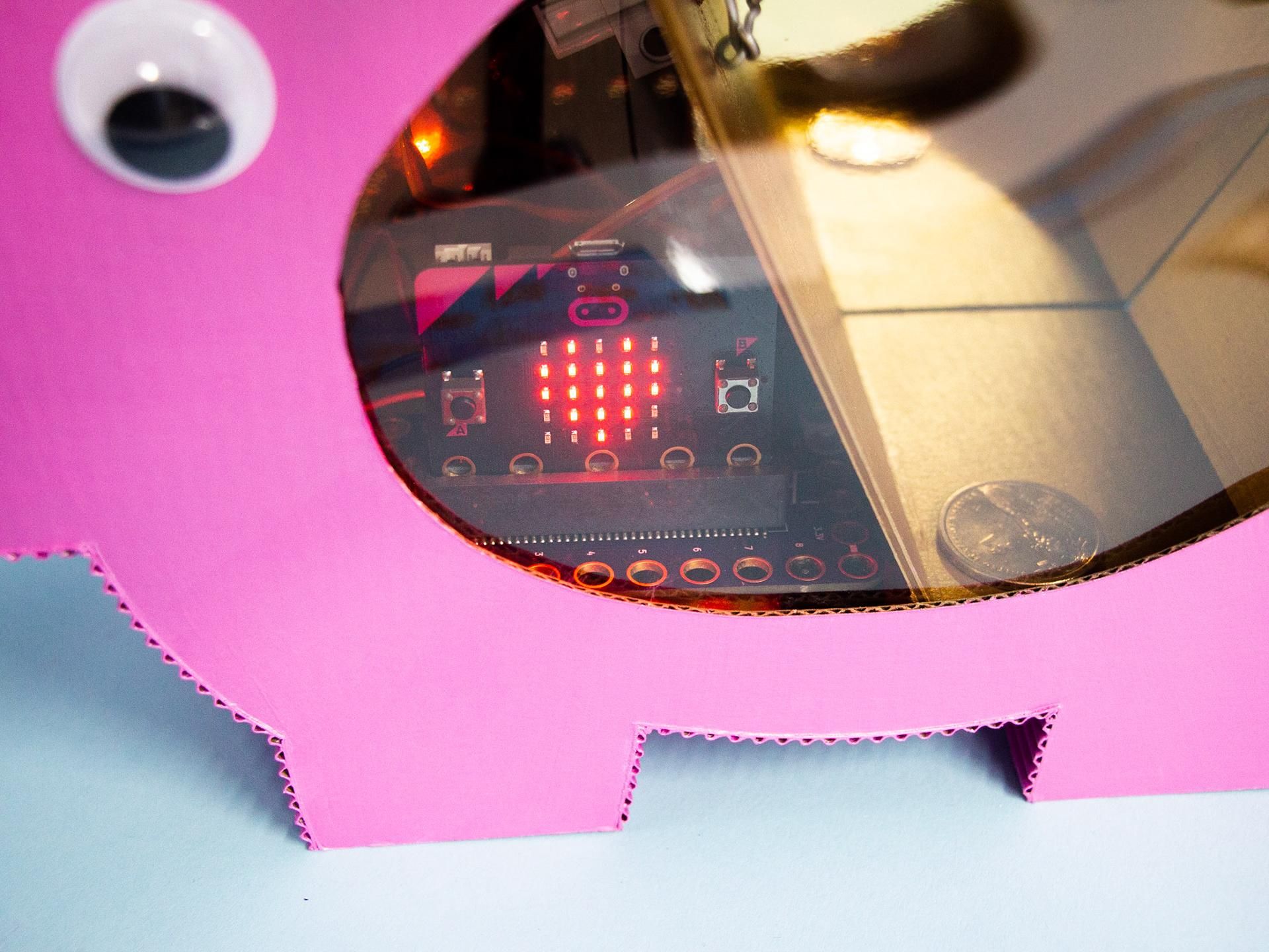 "When Pigs Fly" Micro:bit Powered Flying Piggy Bank : 22 Steps (with ...