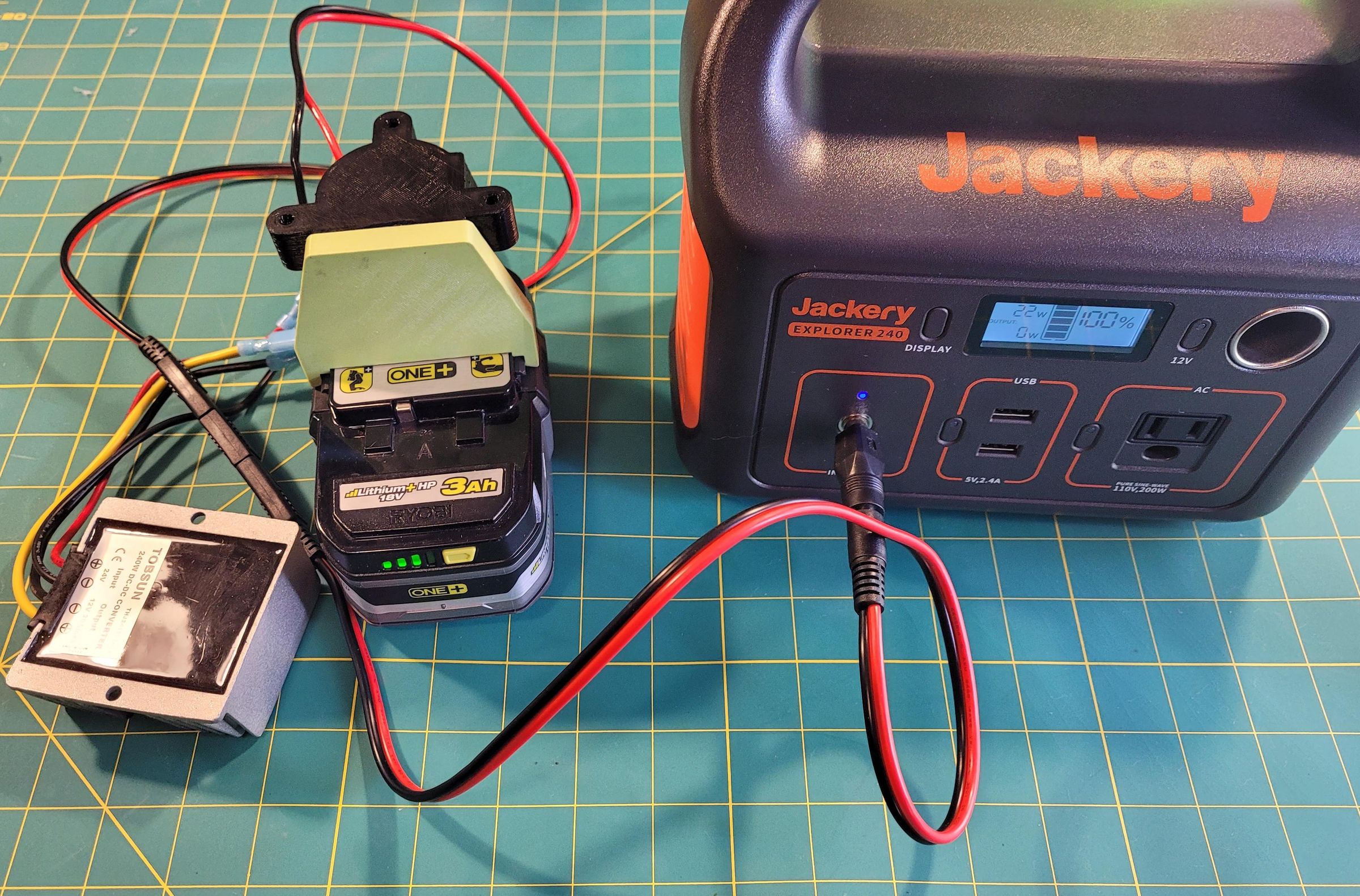 Get 12v Out of Your Ryobi 18v Batteries – Great for Powering Your Own ...