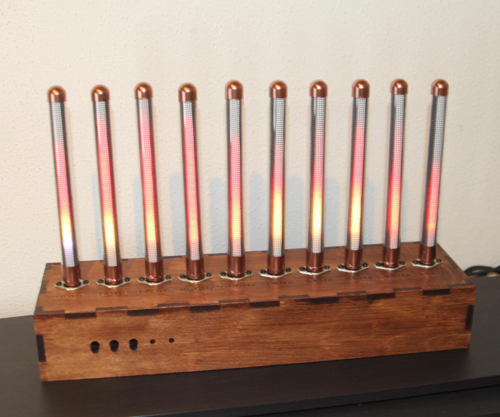 SPECTRUM ANALYZER WITH STEAMPUNK NIXIE LOOK : 9 Steps (with Pictures ...