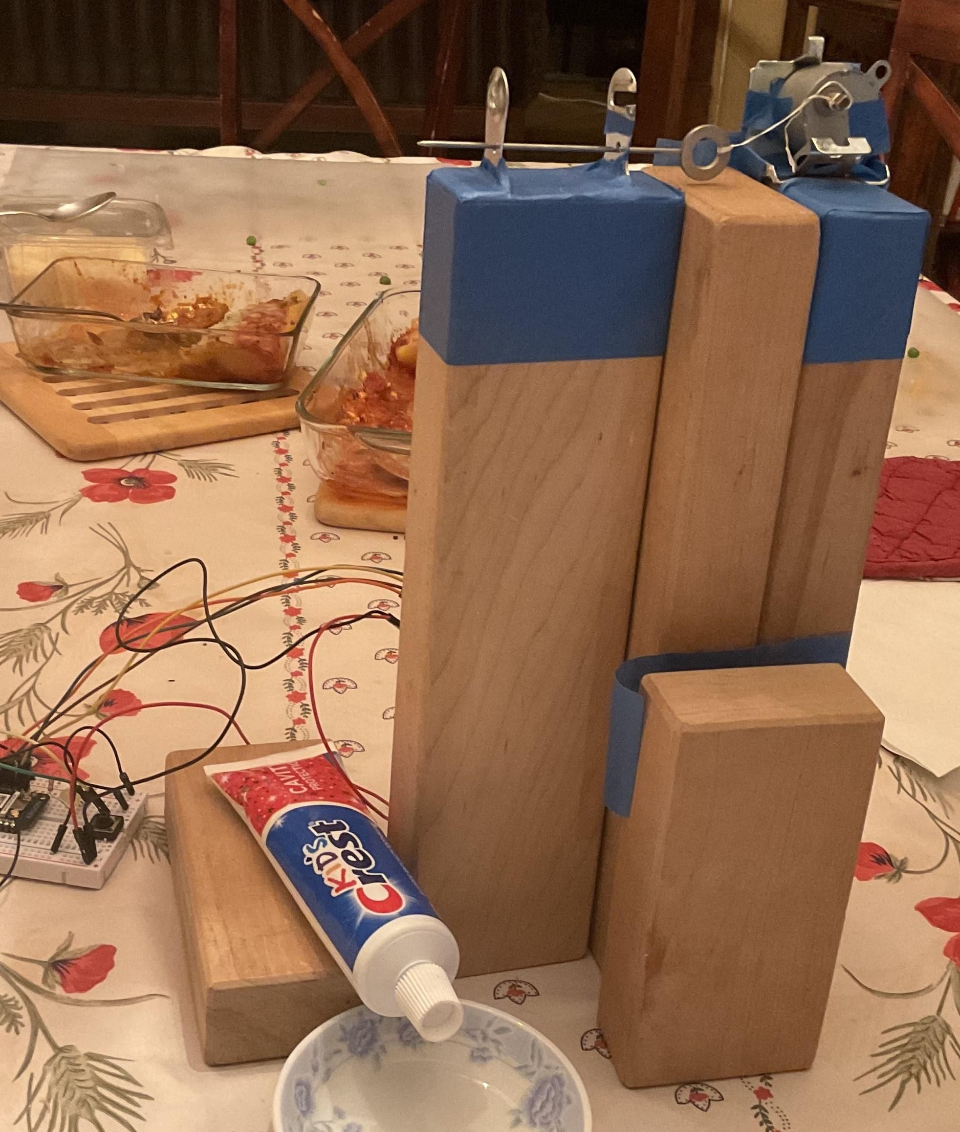 Automatic Toothpaste Dispenser : 4 Steps - Instructables