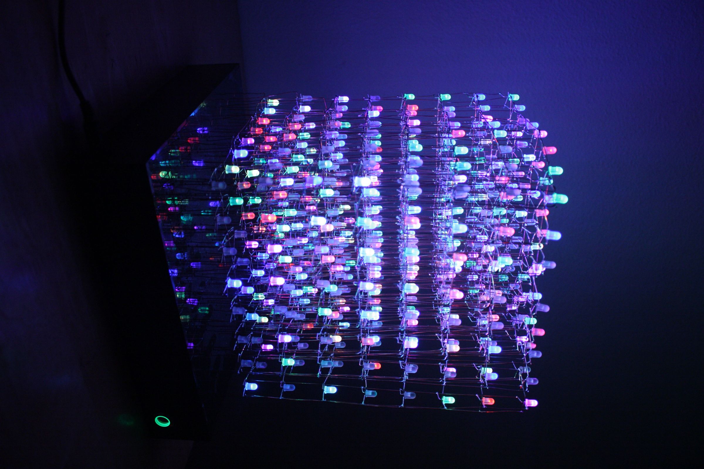 RGB 8x8x8 LED Cube : 9 Steps (with Pictures) - Instructables