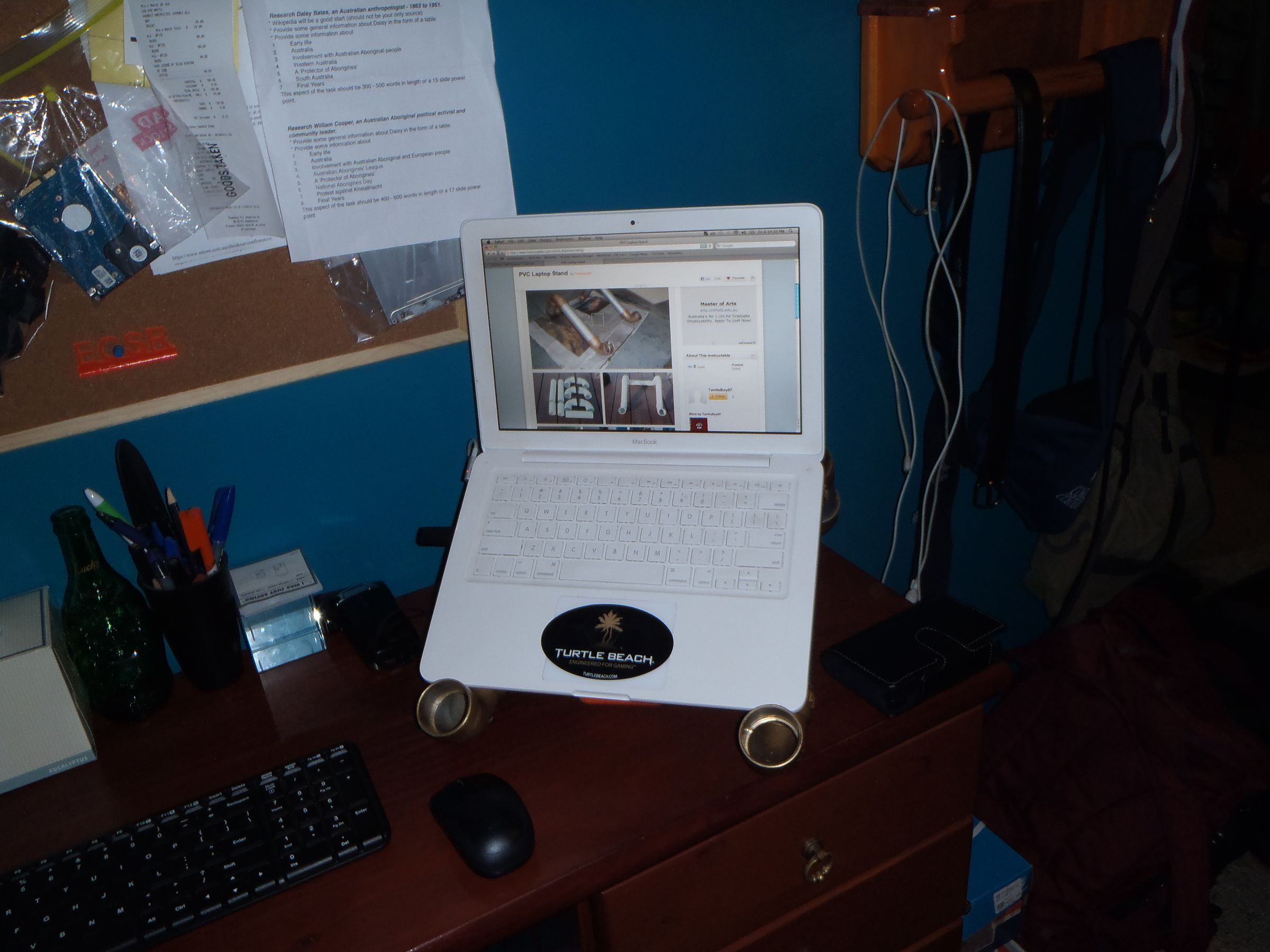 PVC Laptop Stand - Instructables