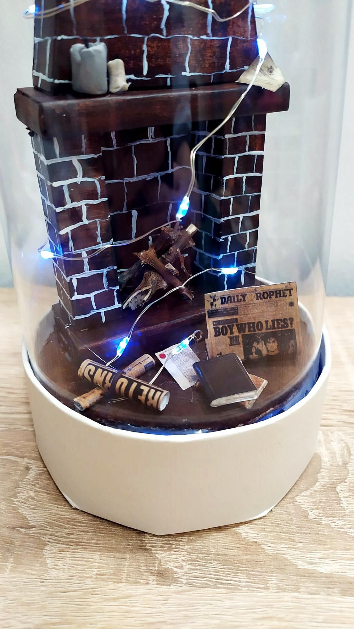 Making a Harry Potter Inspired Musical Light Up Diorama : 15 Steps ...