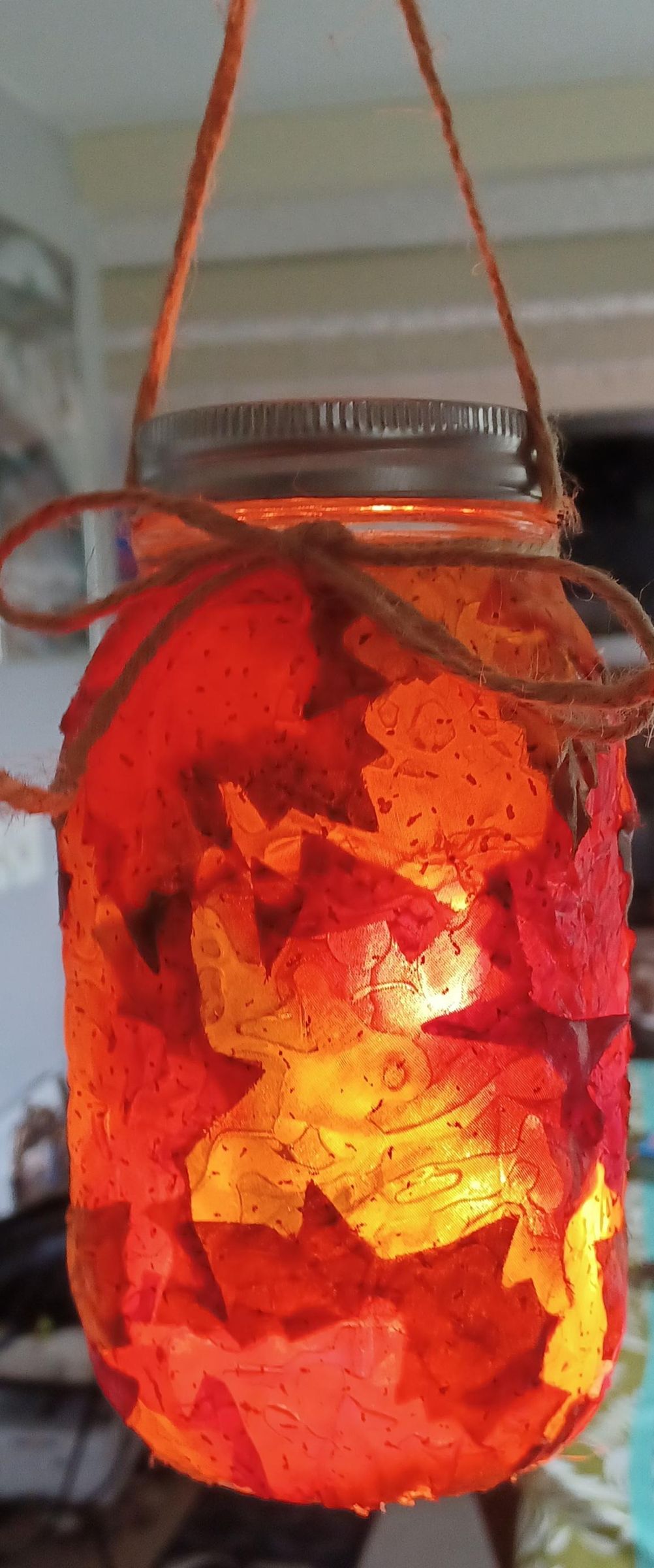 Fall Leaf Lantern : 8 Steps (with Pictures) - Instructables