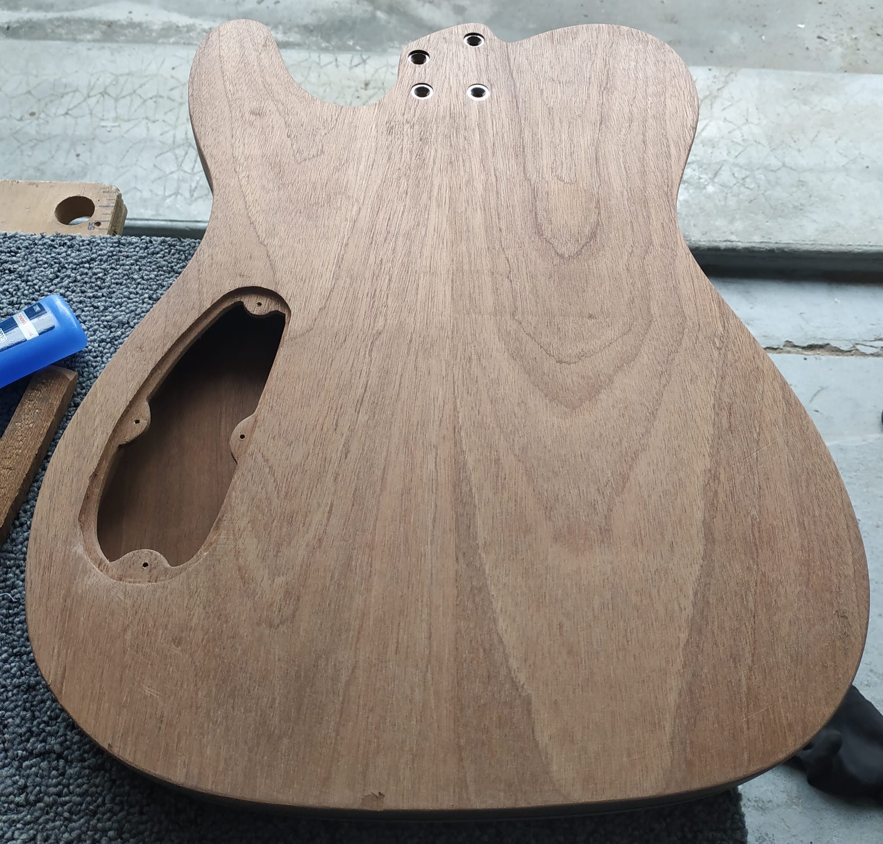 Building a Guitar: Telecaster Thinline : 12 Steps (with Pictures ...