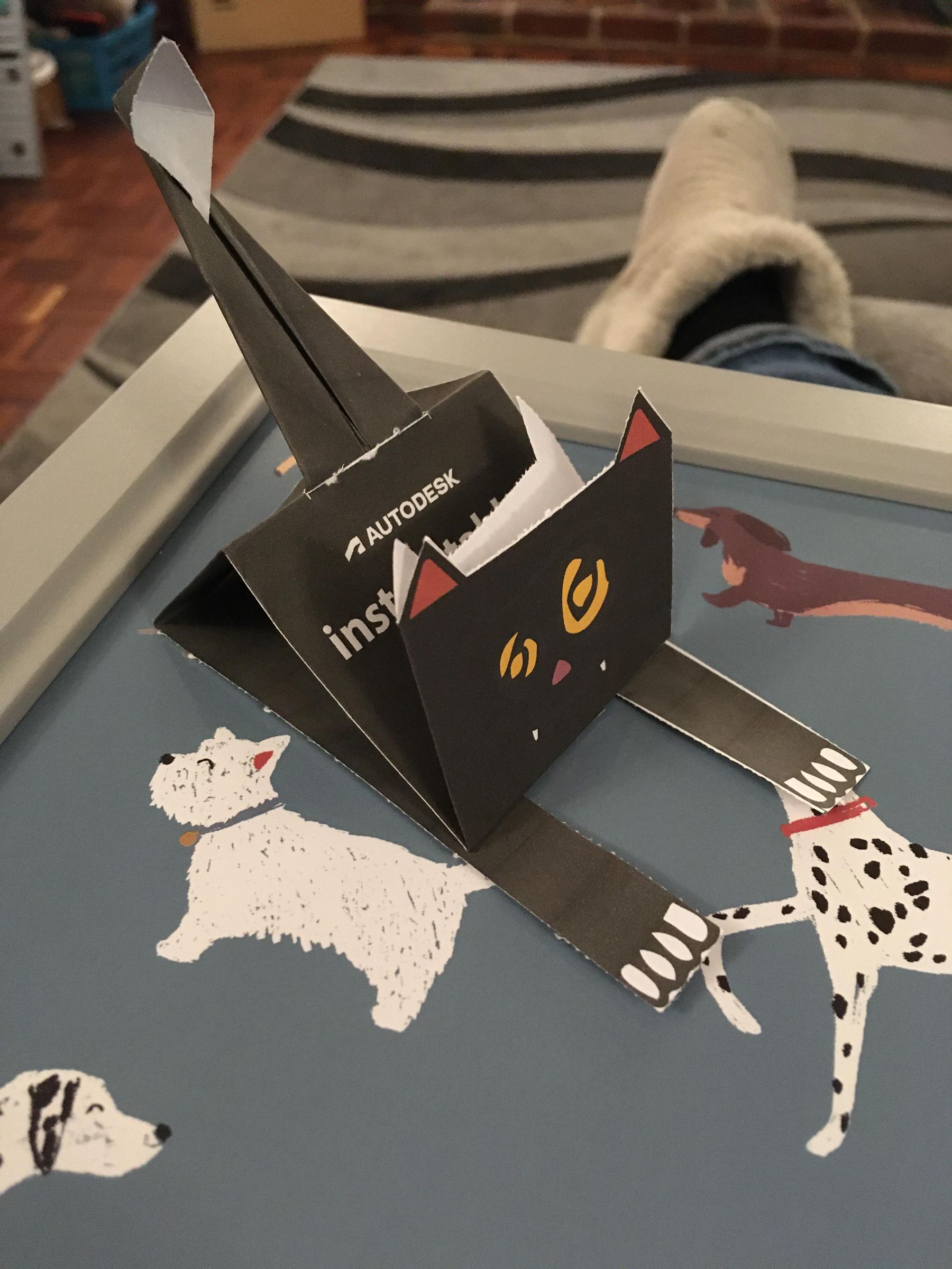 Free Halloween Black Cat-A-Pult Papercraft : 8 Steps (with Pictures ...