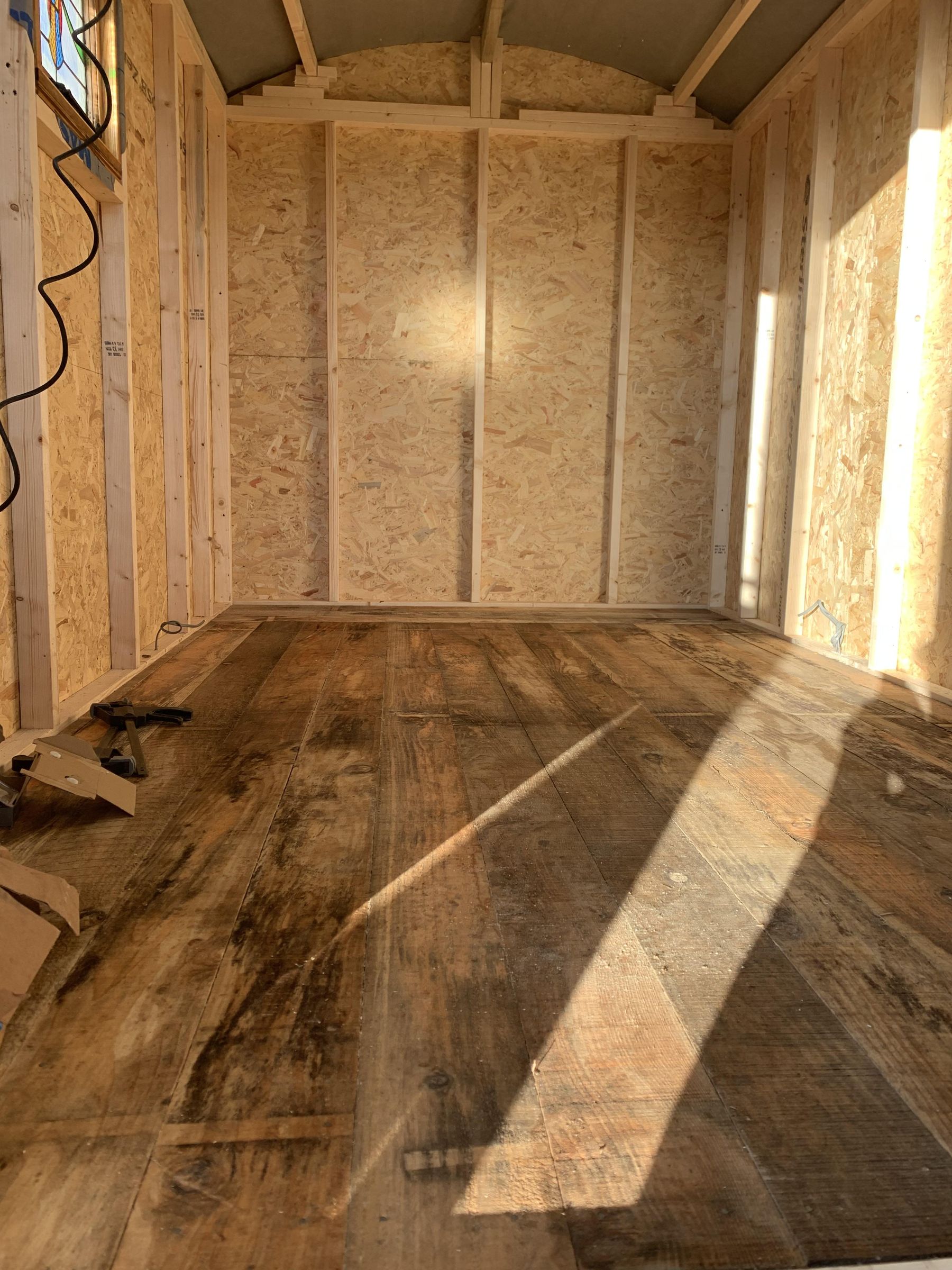 Self Build Shepherds Hut. Step by Step With Photos. Off Grid Living ...