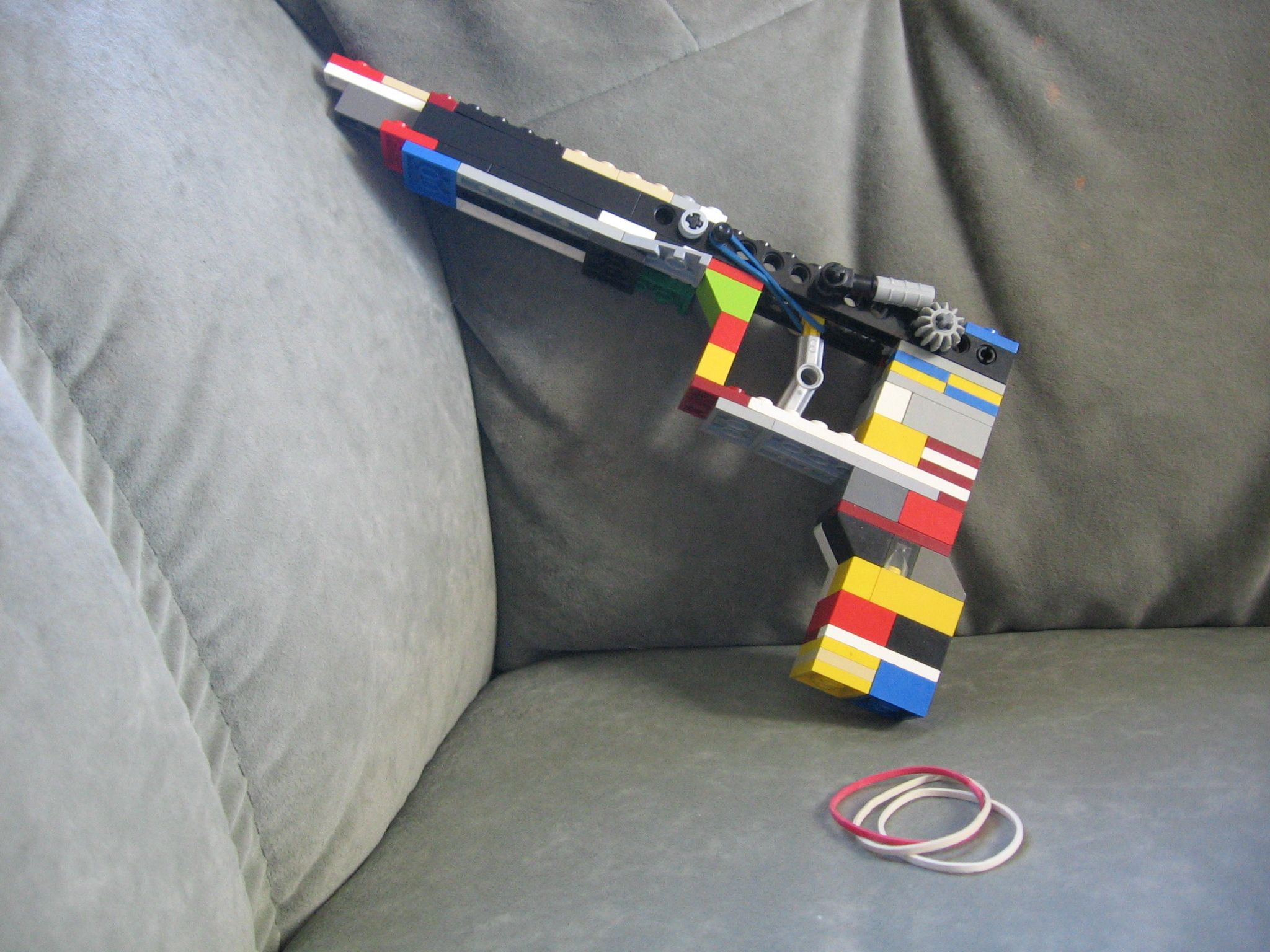 LEGO Single Shoot Gun : 7 Steps - Instructables