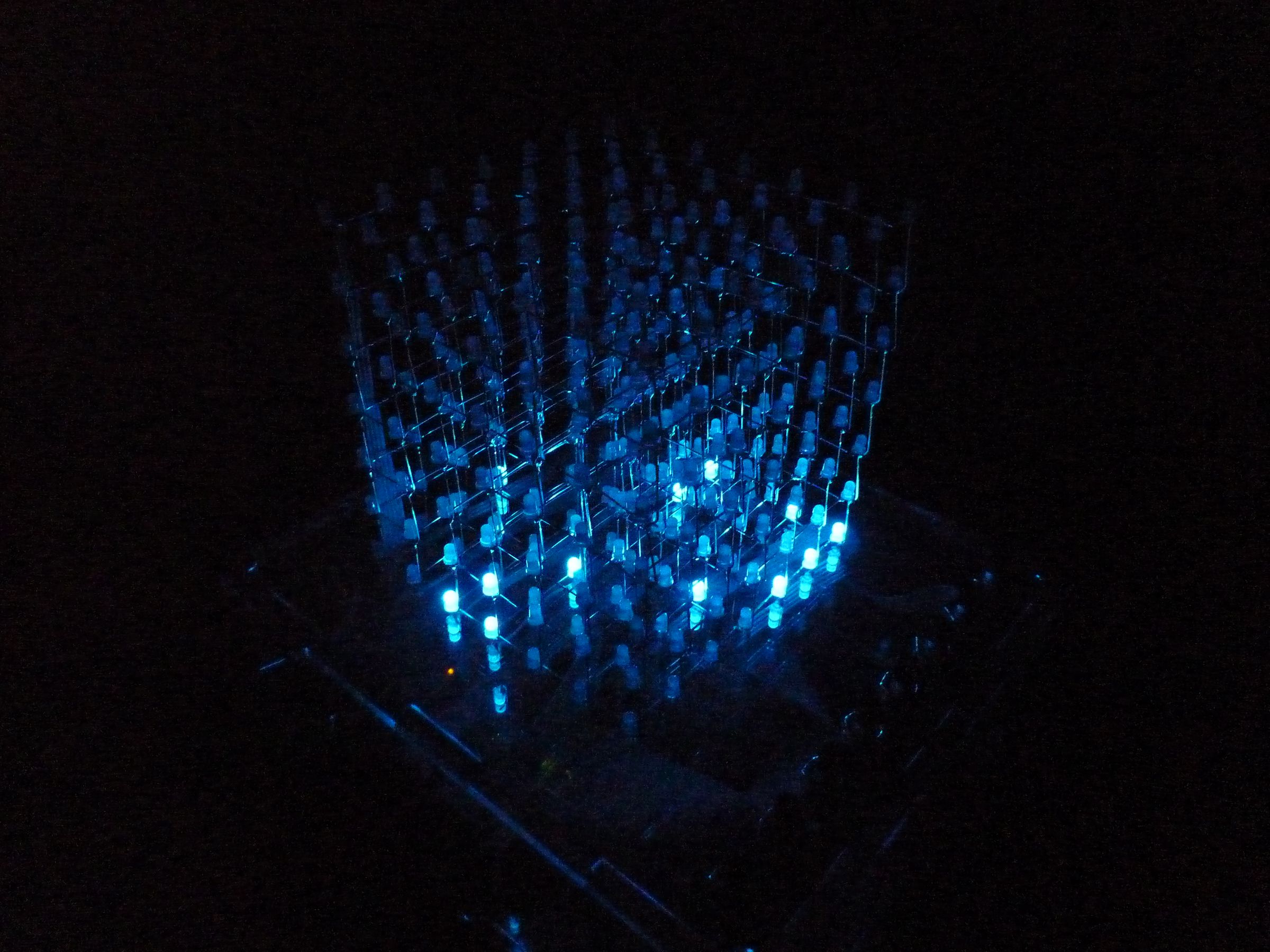 Self-Contained 7x7x7 LED Cube : 26 Steps (with Pictures) - Instructables