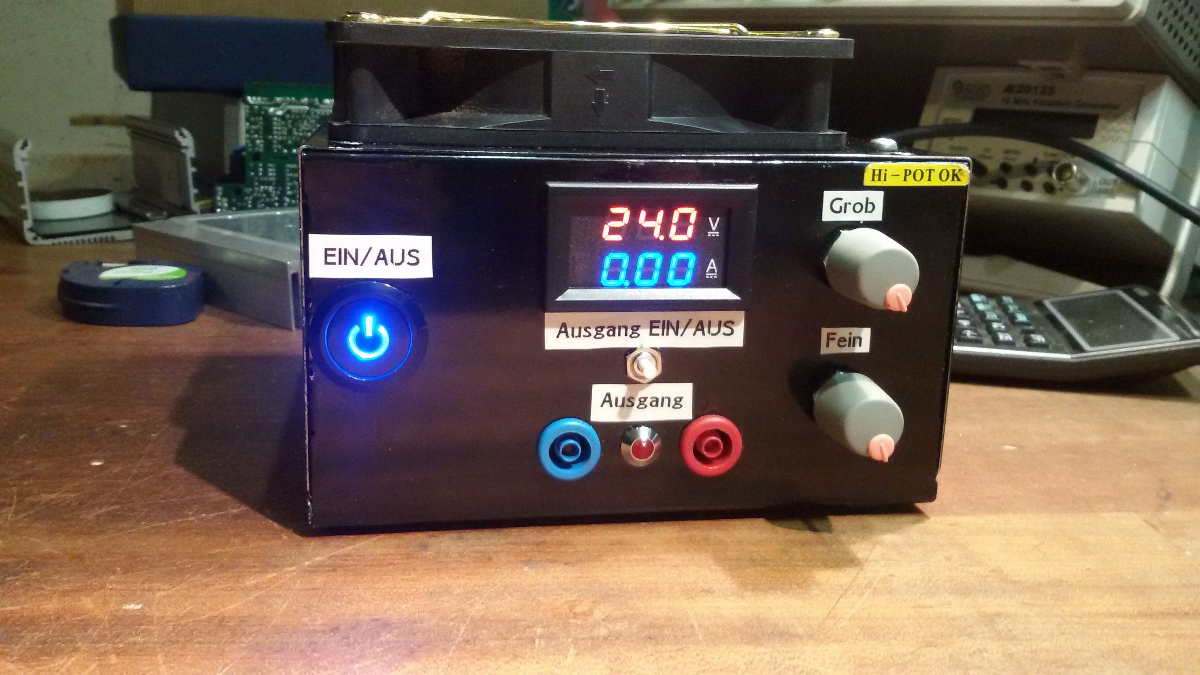 Adjustable High Current Lab SMPS Out of a Standard ATX PS : 17 Steps ...