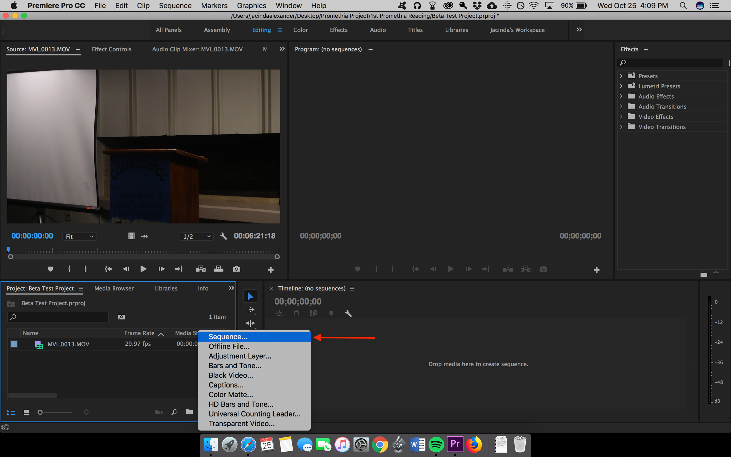 How to Edit a Video Using Adobe Premiere Pro on a Mac : 5 Steps ...