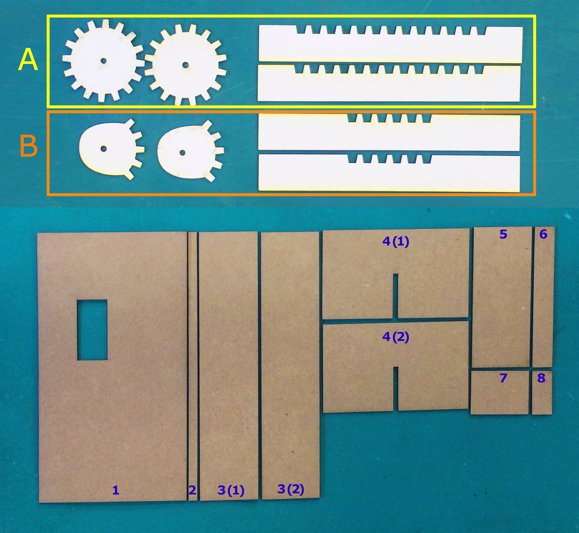 Linear Motion by Rack and Pinion : 8 Steps (with Pictures) - Instructables
