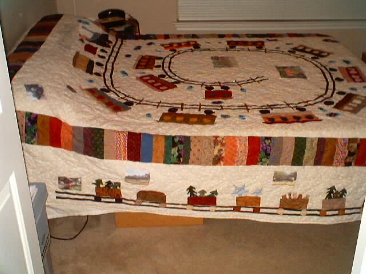 Queen Size Train Quilt - Instructables