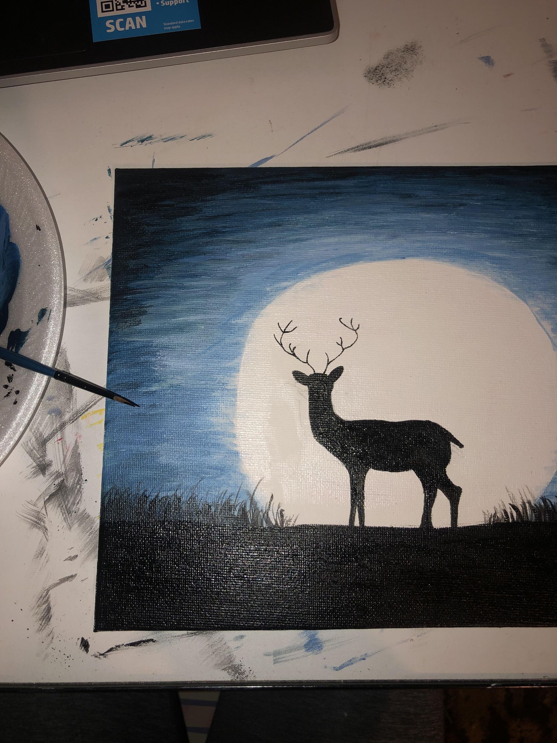 Deer in the Moonlight : 6 Steps (with Pictures) - Instructables