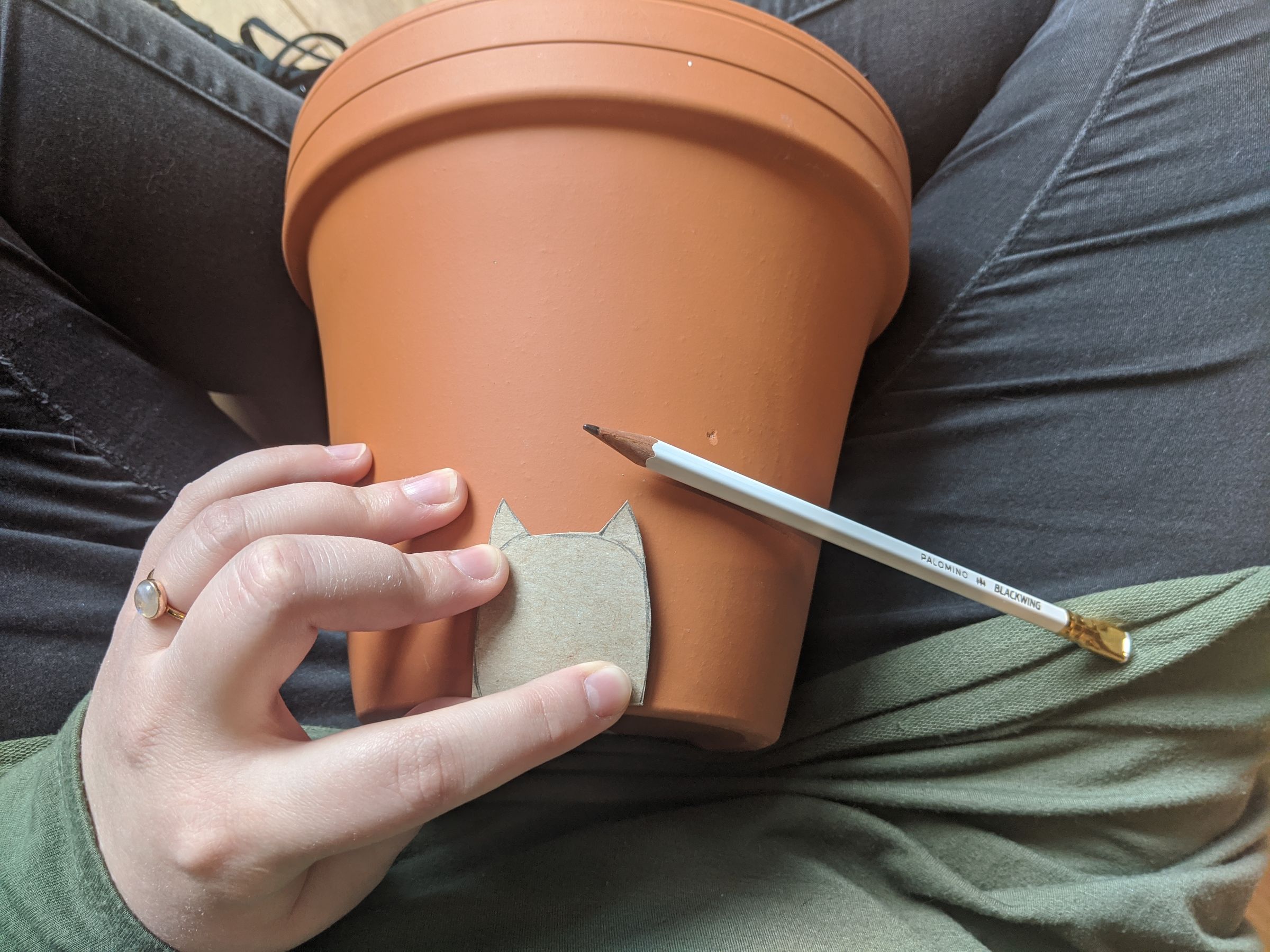 Painted Cats Terracotta Flower Pot : 7 Steps (with Pictures ...