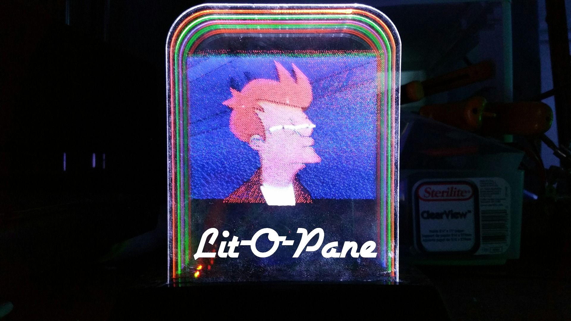 Lit-O-Pane (Full Color Edge-Lit Photo!!!) : 11 Steps (with Pictures ...