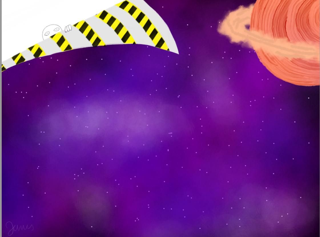 How to Draw a Simple Space Theme Digital Art : 5 Steps - Instructables