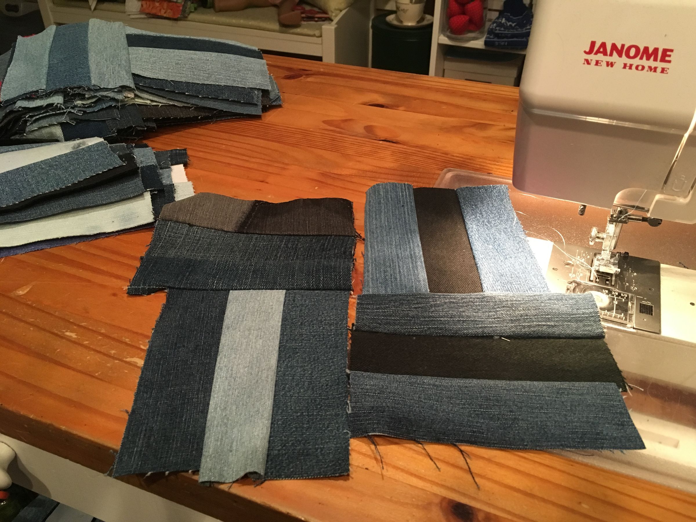 Denim Crazy Rails for Warmth : 8 Steps (with Pictures) - Instructables