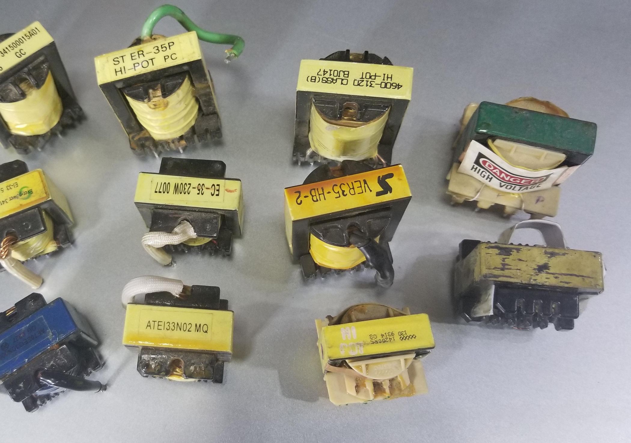Using Chopper Transformers From Old PC Power Supplies. : 4 Steps ...