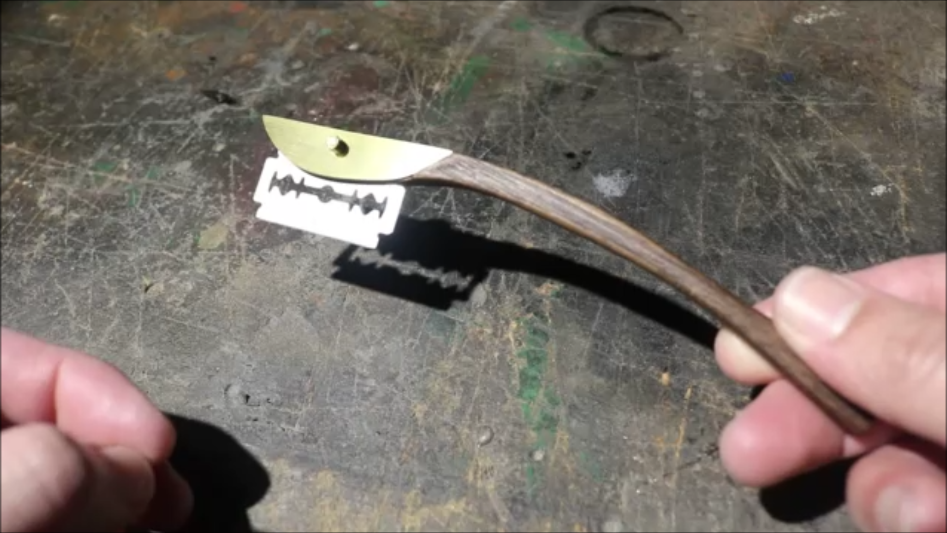 How to Make a Bread Scoring Knife : 19 Steps (with Pictures ...