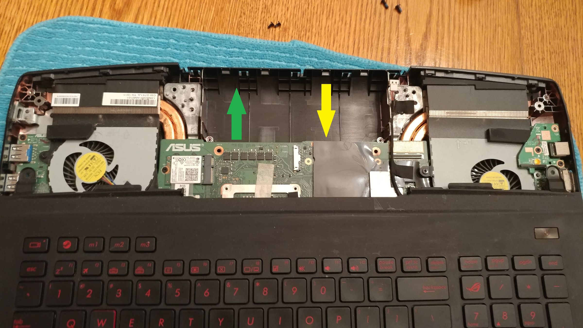 Battery Installation for ASUS ROG G751 Models : 14 Steps (with Pictures ...