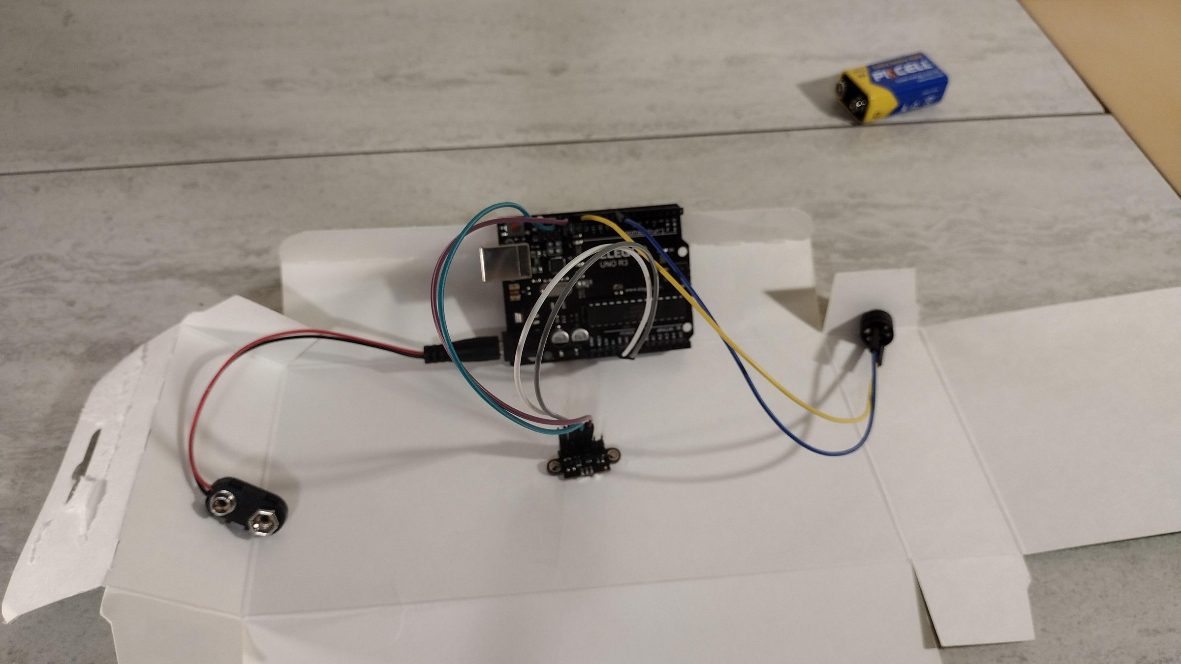Time of Flight Sensor Alerter : 9 Steps (with Pictures) - Instructables
