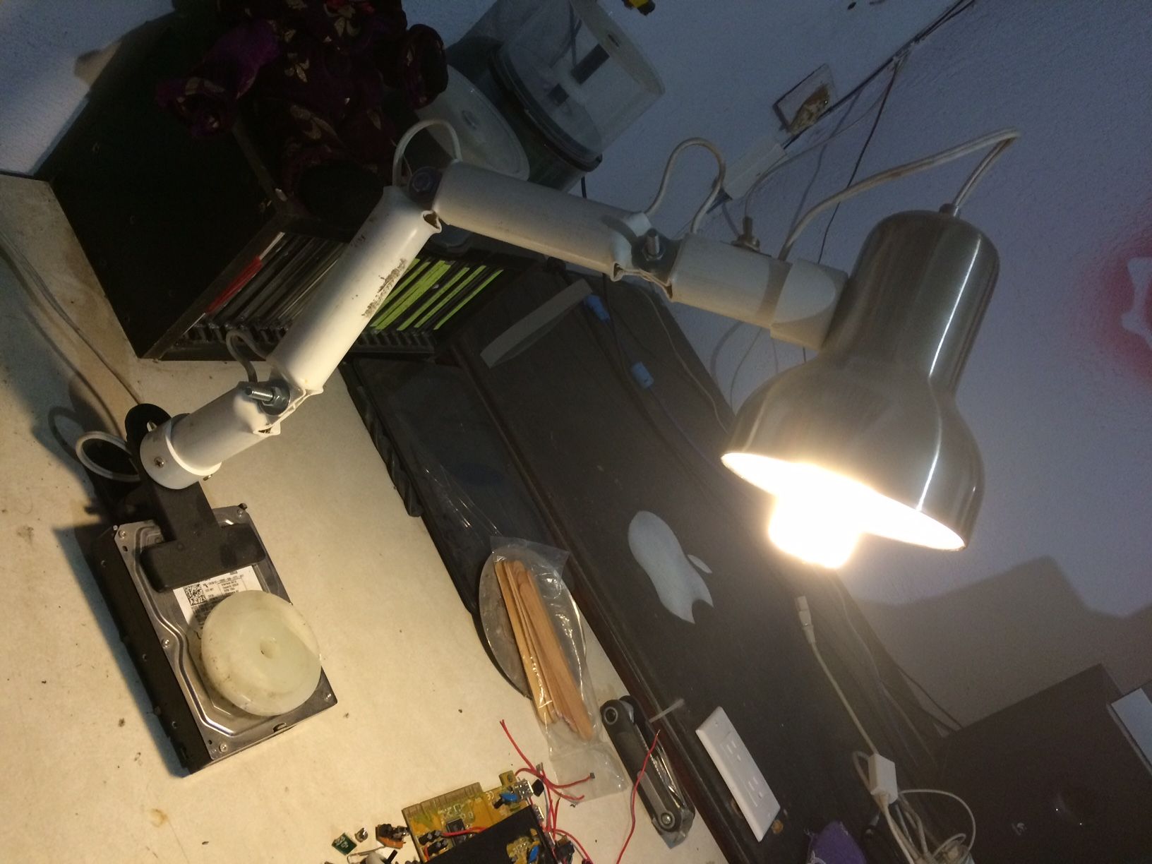 Desk Lamp, With Articulated Arm : 8 Steps (with Pictures) - Instructables