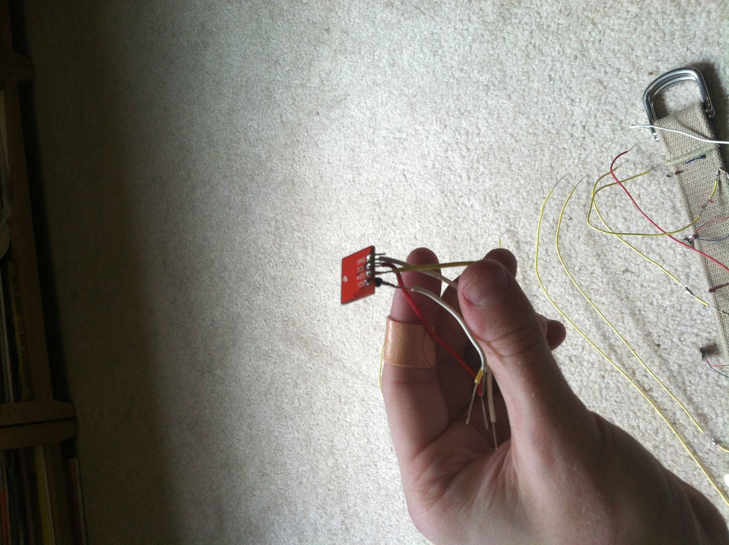 How to Make a Tactile Feedback Compass Belt : 7 Steps (with Pictures ...