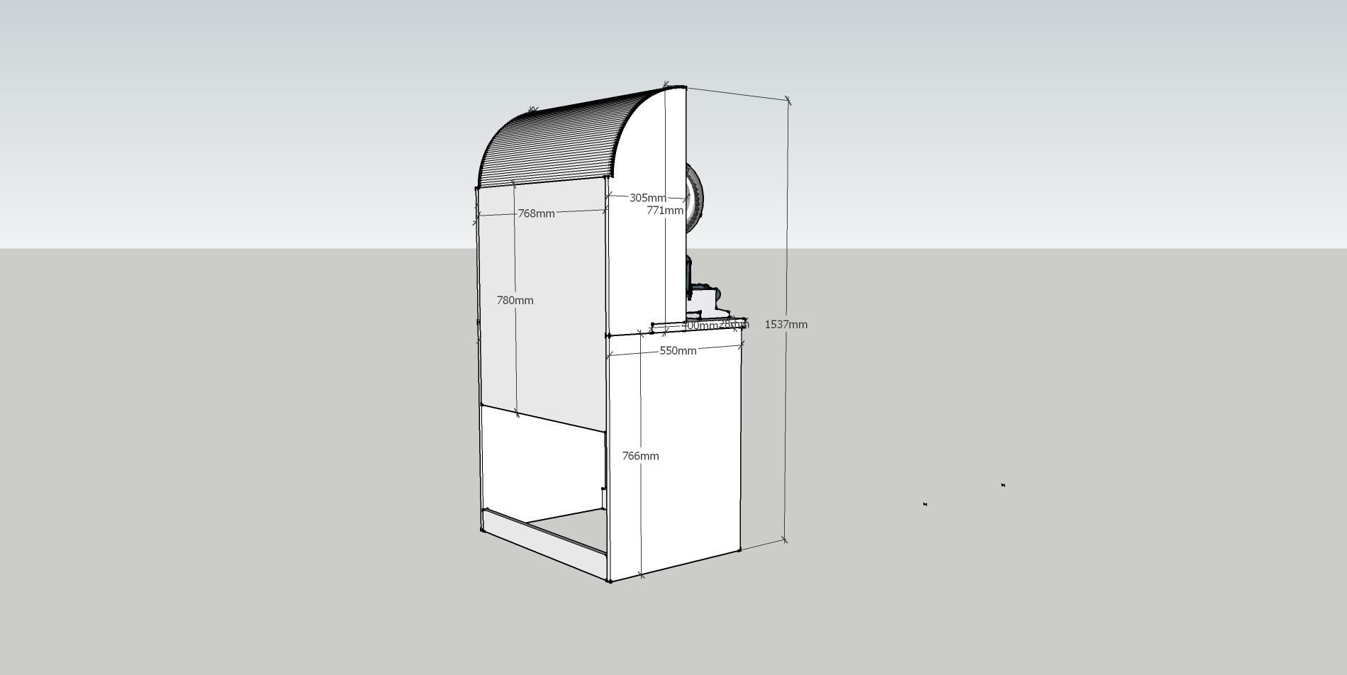Build a Dust Extraction Cabin for the Miter Saw : 10 Steps (with ...