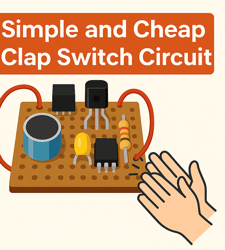 Simple and Cheap Clap Switch Circuit : 4 Steps - Instructables