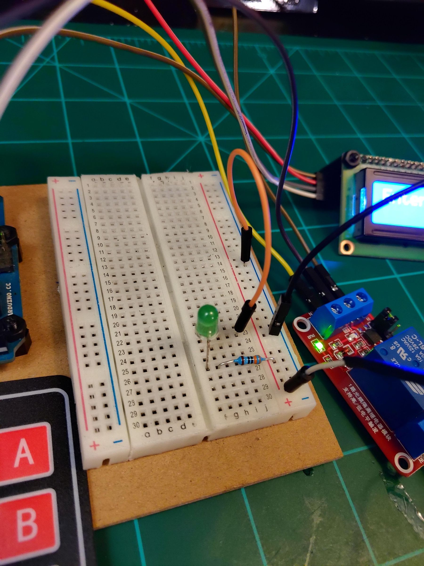Arduino Keypad Password Controlled LED Relay : 5 Steps (with Pictures ...