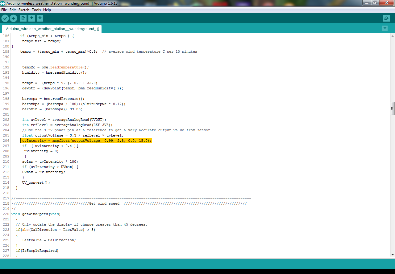 Arduino WiFi Wireless Weather Station Wunderground : 10 Steps (with ...