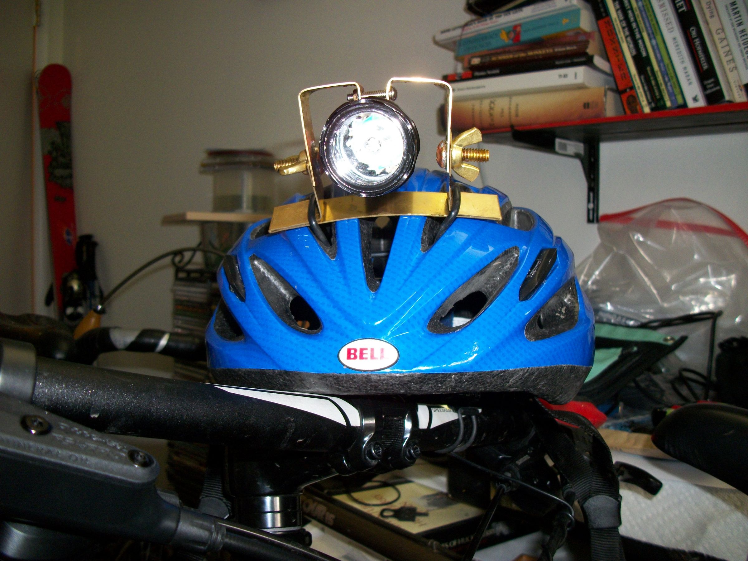 Adjustable Ski and Bike Helmet Mount for LED Flashlight : 5 Steps (with ...