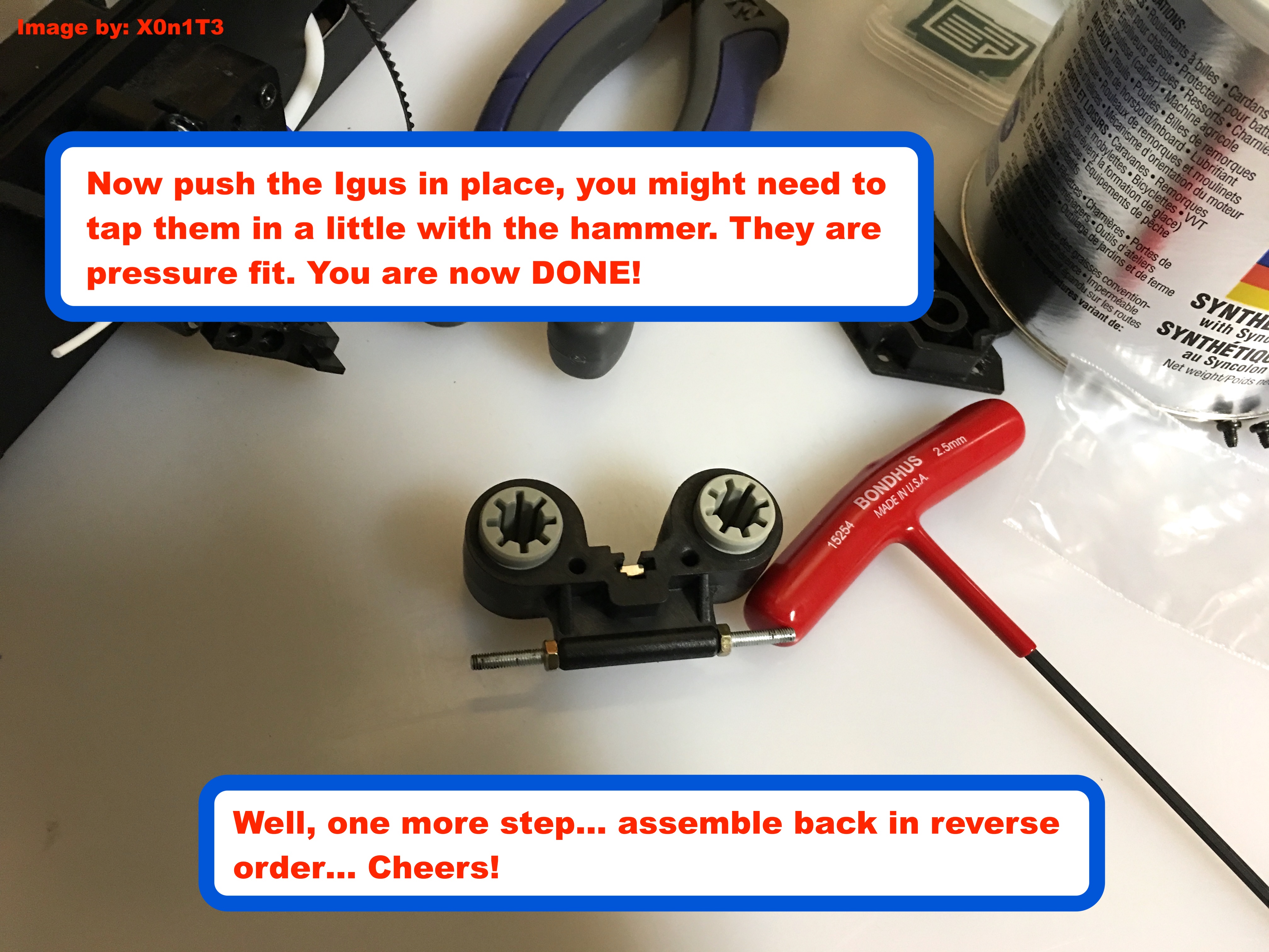 Upgrading the MonoPrice Mini Delta Bearings : 8 Steps - Instructables