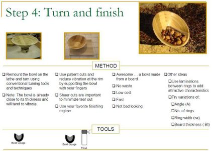 A Bowl From a Board : 11 Steps - Instructables